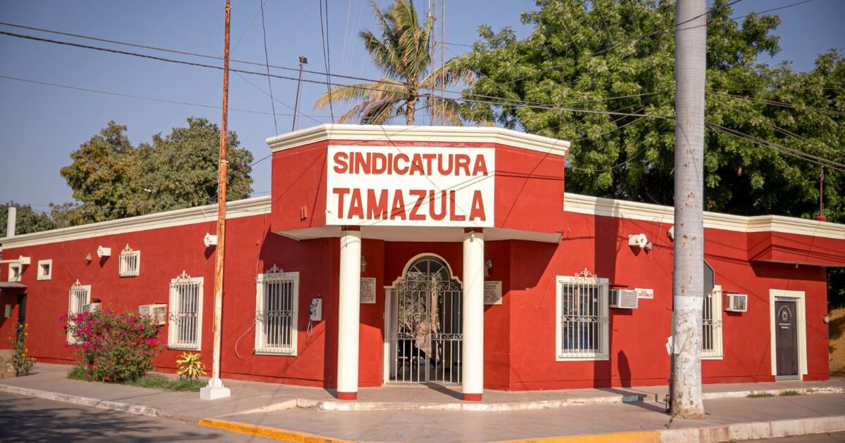 ¡Tamazula se transformó! Coloreando Sinaloa hizo lo suyo en el rostro ...