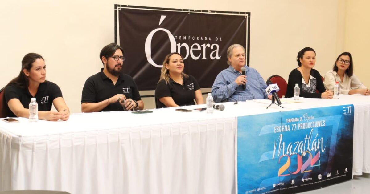Presentan cartelera de la temporada de Ópera Mazatlán 2024, que tendrá ...