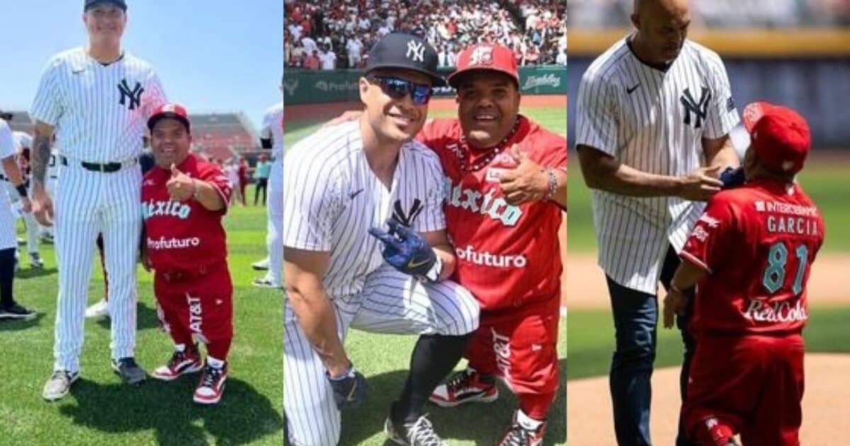 Bat boy “Manny” García conoce al equipo de sus amores, los Yankees de ...