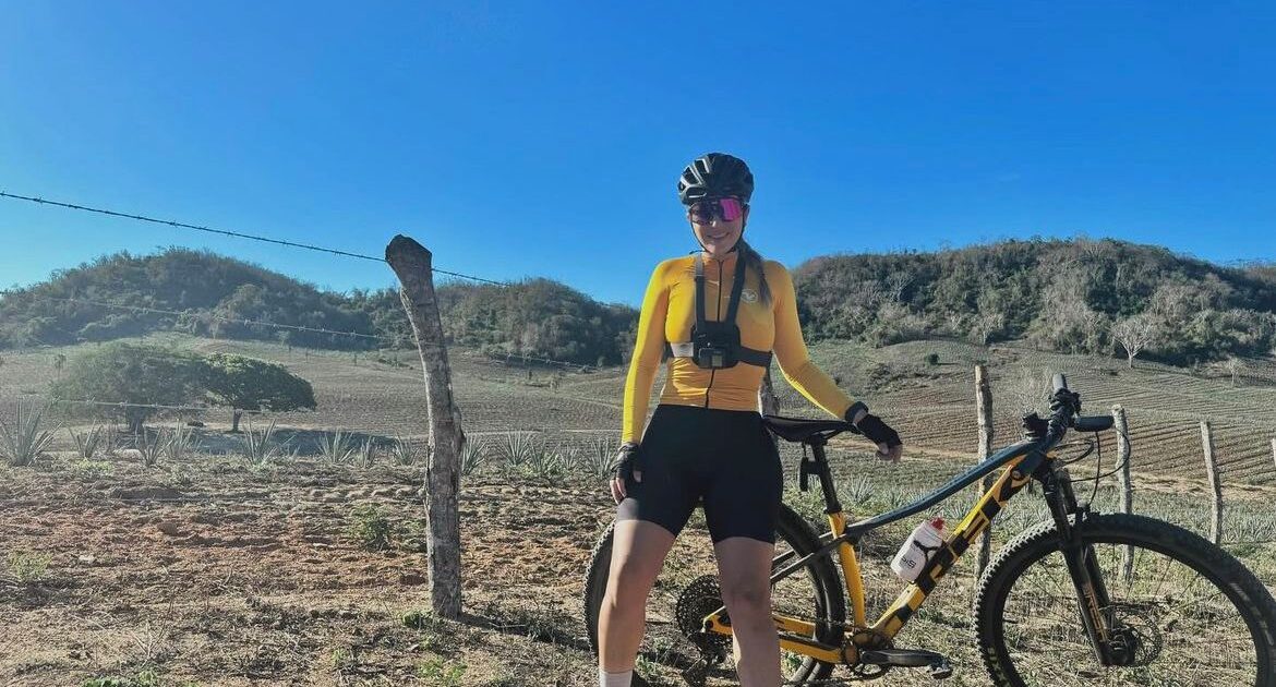 ¿Rodada segura? La ciclista mazatleca Jessica Elizalde vive un episodio ...
