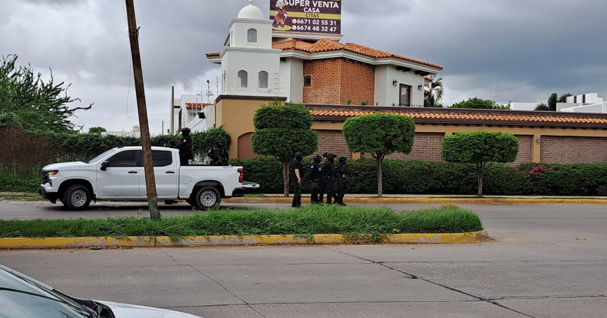 Operativo de FGR en Culiacan fue en casa de Fausto Corrales, quien ...